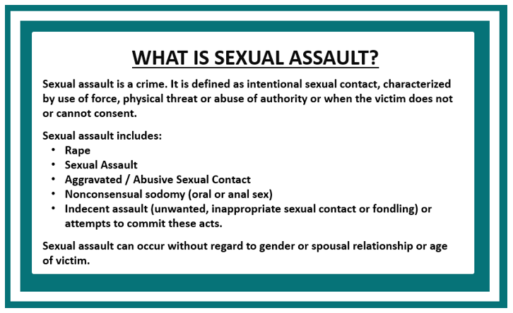 Sexual Assault Vs Rape